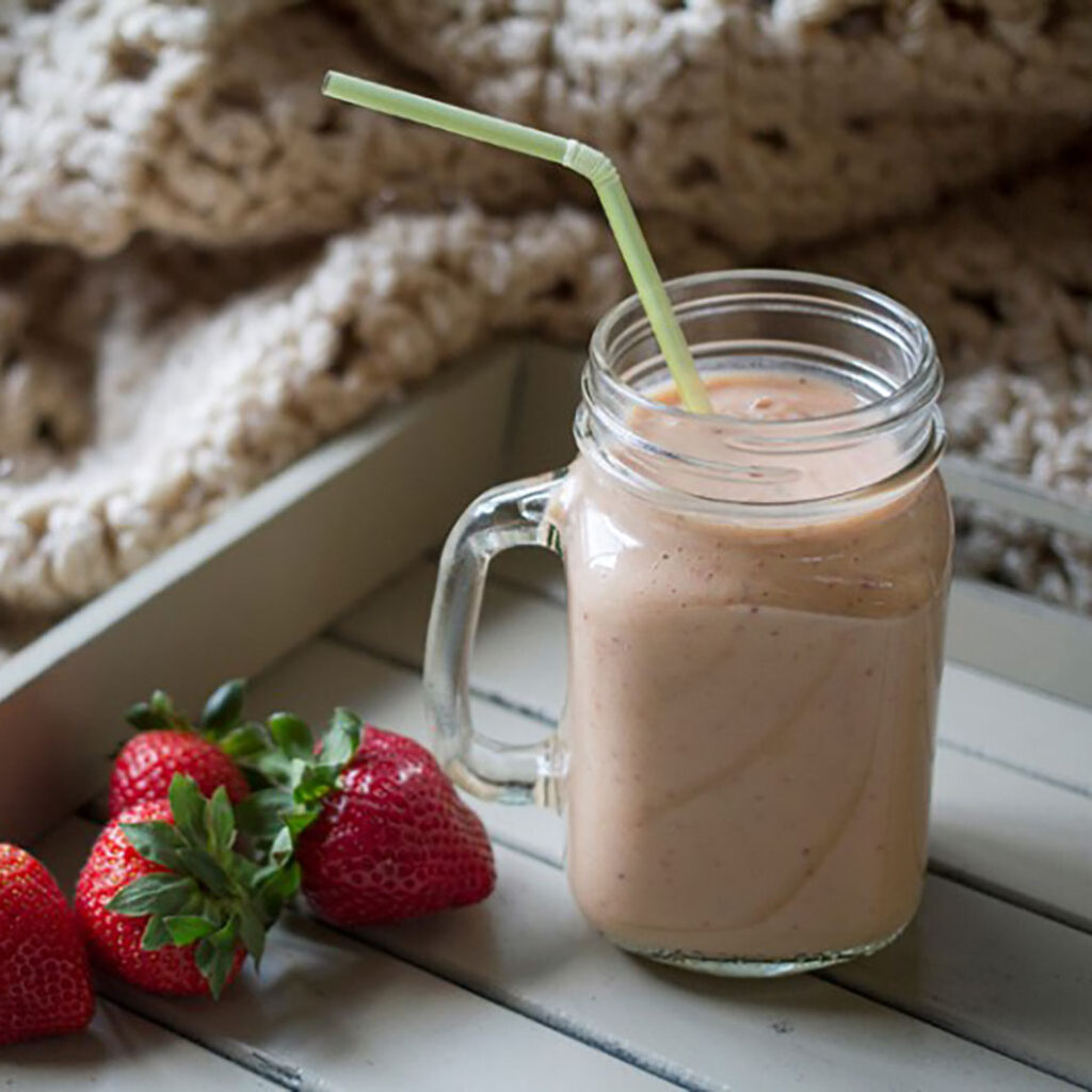 Strawberry Peach Mango Smoothie | Pacific Foods® Recipes