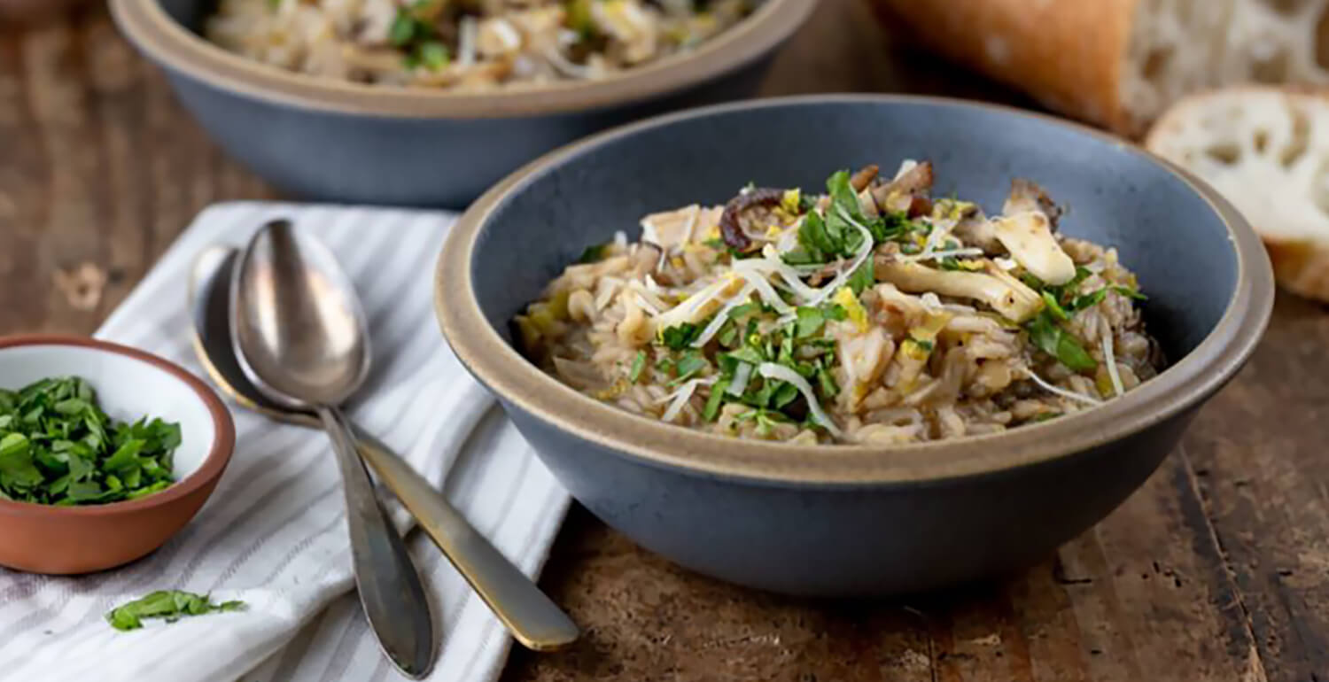 Shiitake Mushroom Risotto - Pacific Foods